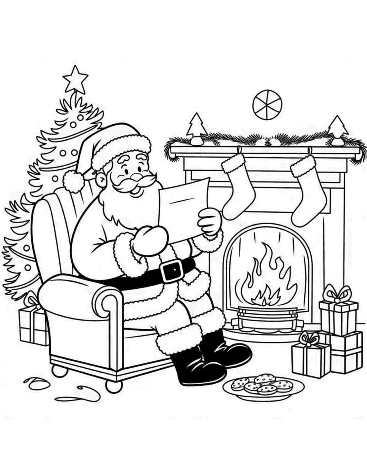 15 Christmas List Coloring Pages – My Coloring Spot