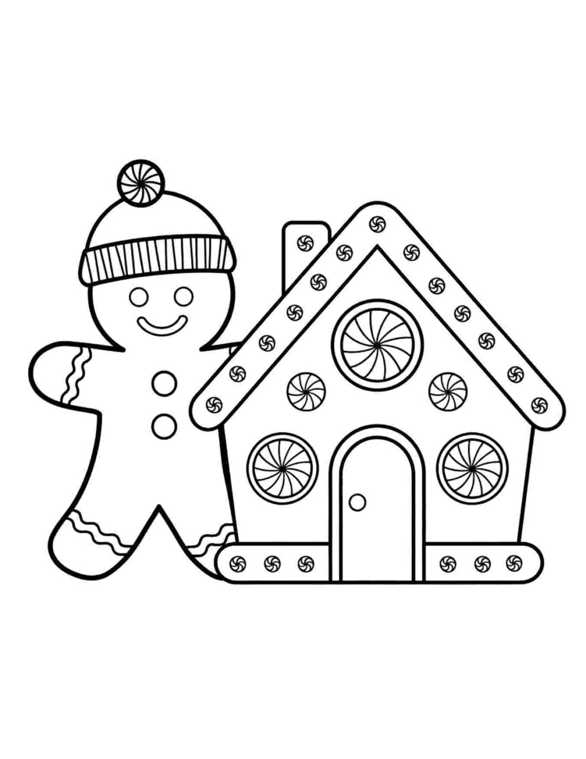 17 Gingerbread Man Coloring Pages – My Coloring Spot