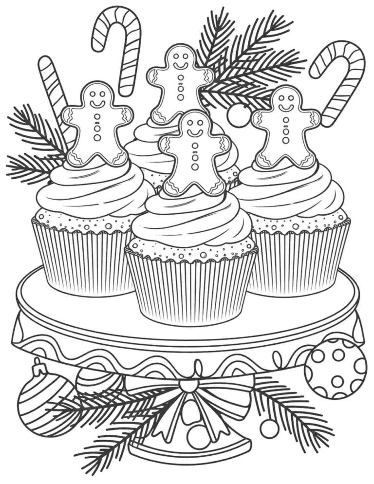 17 Gingerbread Man Coloring Pages – My Coloring Spot