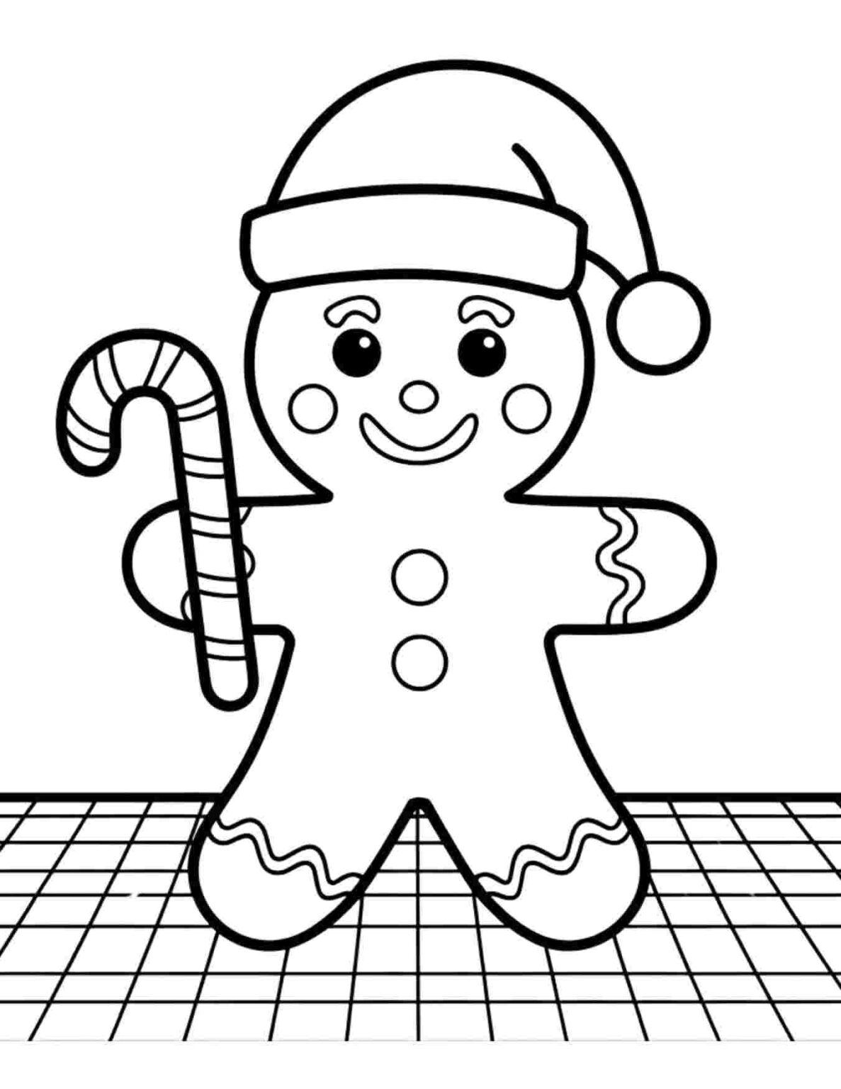 17 Gingerbread Man Coloring Pages – My Coloring Spot
