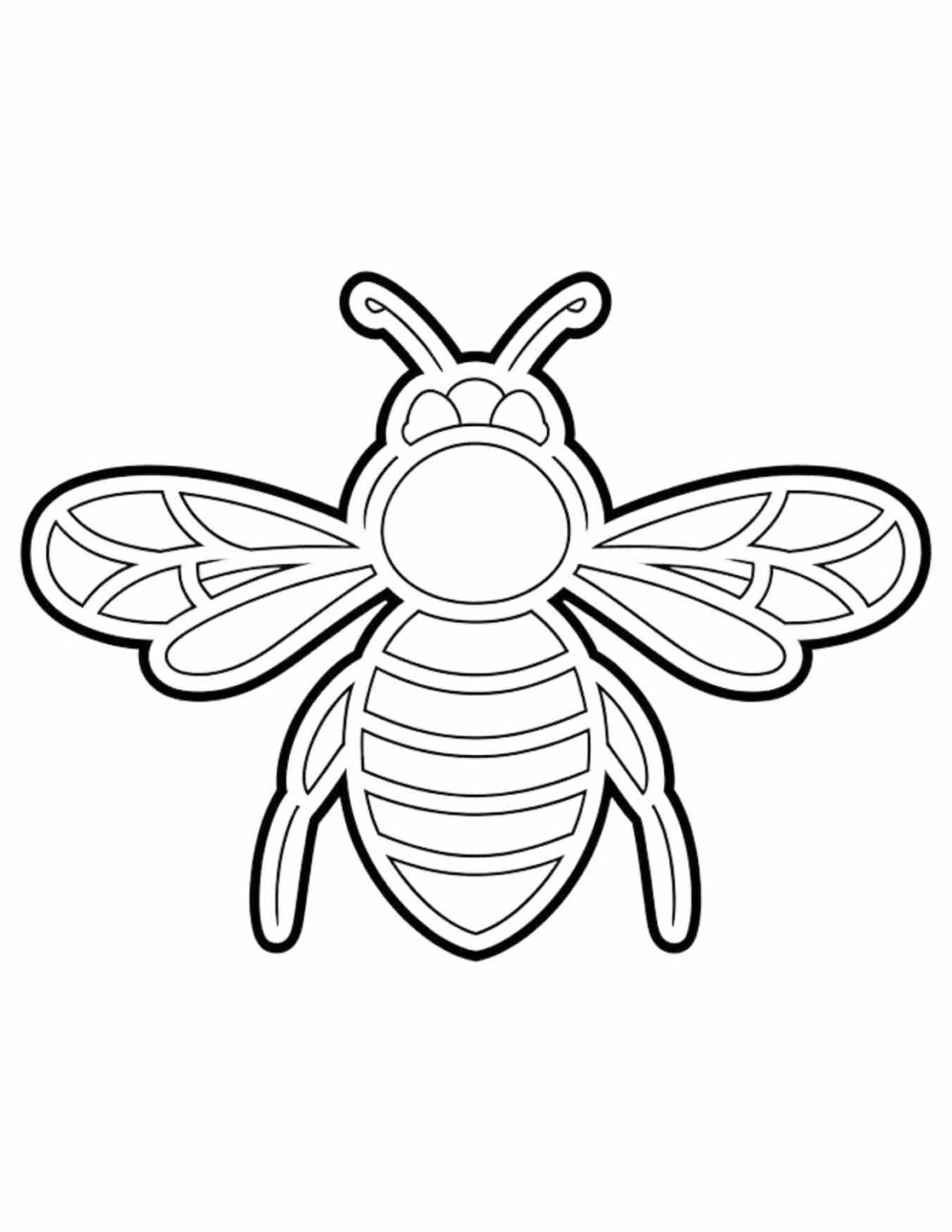 21 Bee Coloring Pages for Kids and Adults – My Coloring Spot