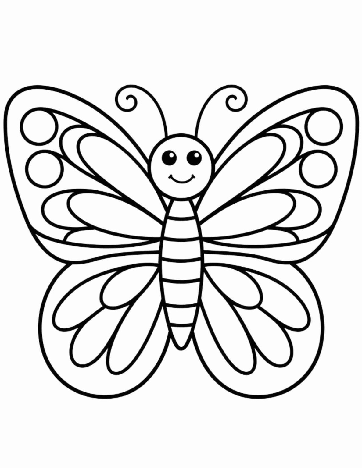 28 Gorgeous Butterfly Coloring Pages – My Coloring Spot