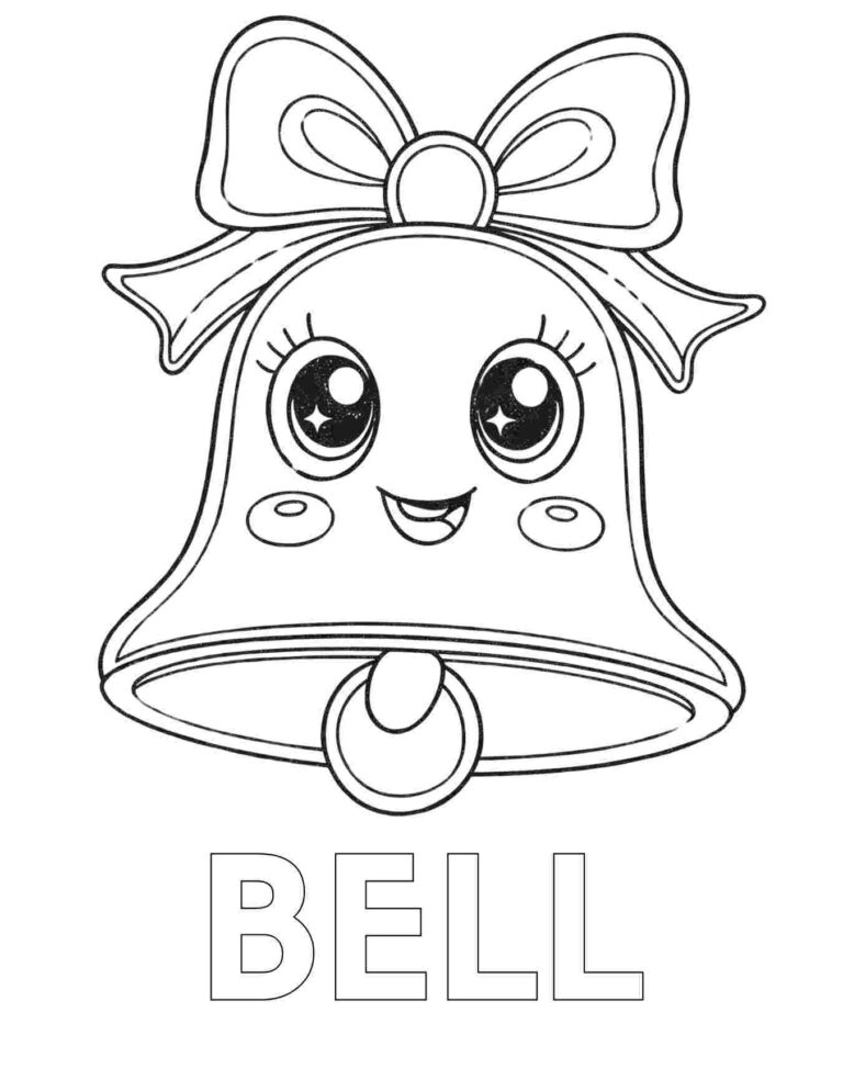 Christmas Alphabet Printable Coloring Pages – My Coloring Spot