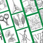 43 Free Music Coloring Sheets for All Music Lovers (PDFs) – My Coloring ...