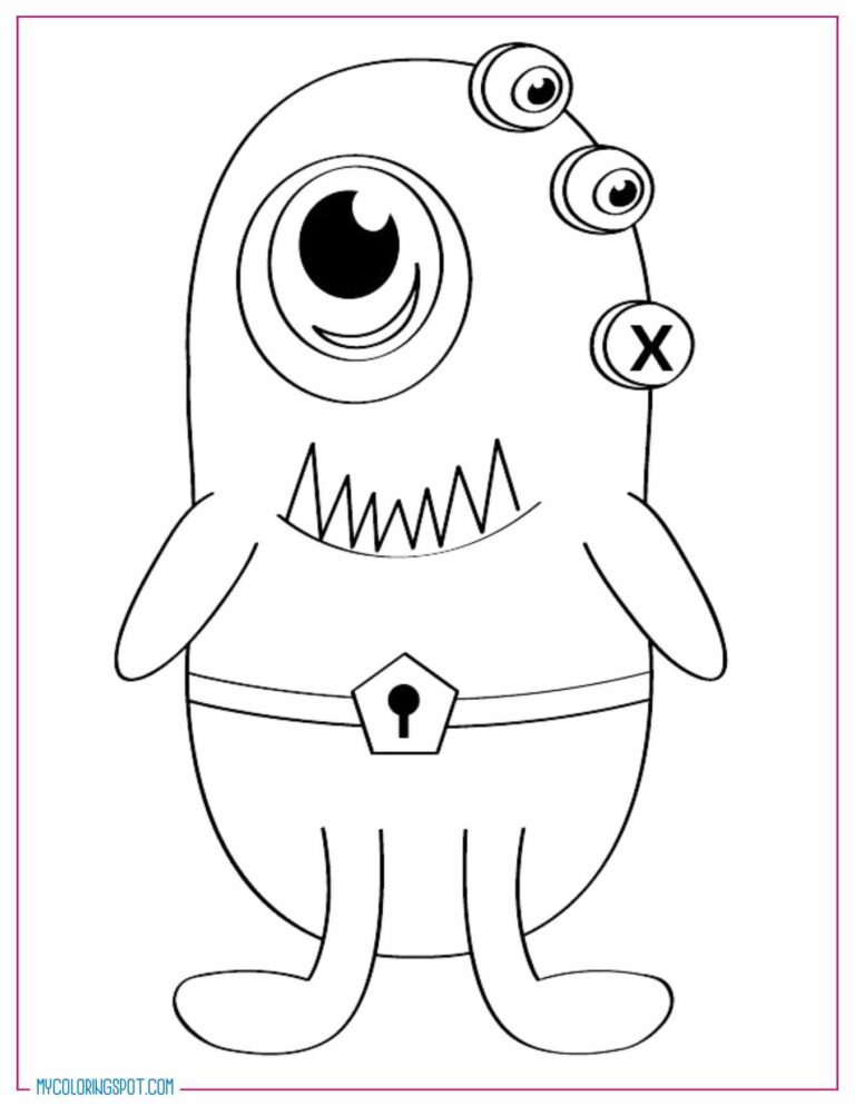 40+ Alien Coloring Pages for Out-of-This-World Fun – My Coloring Spot