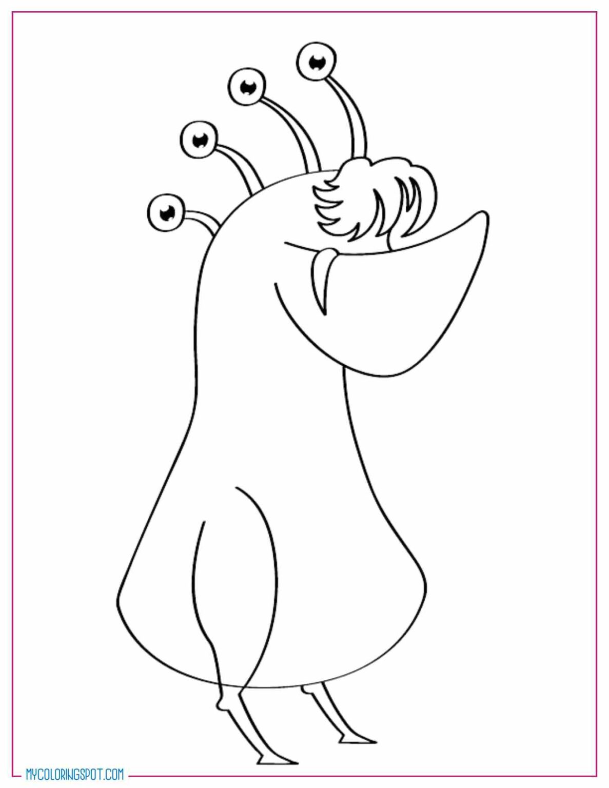 40+ Alien Coloring Pages for Out-of-This-World Fun – My Coloring Spot