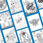 21 Bee Coloring Pages for Kids and Adults – My Coloring Spot