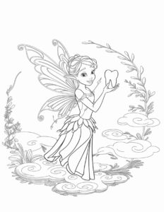 30 Whimsical Fairy Coloring Pages (Free PDF Printables) – My Coloring Spot