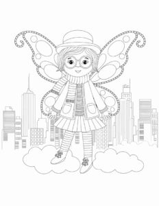 30 Whimsical Fairy Coloring Pages (Free PDF Printables) – My Coloring Spot