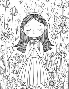 30 Whimsical Fairy Coloring Pages (Free PDF Printables) – My Coloring Spot