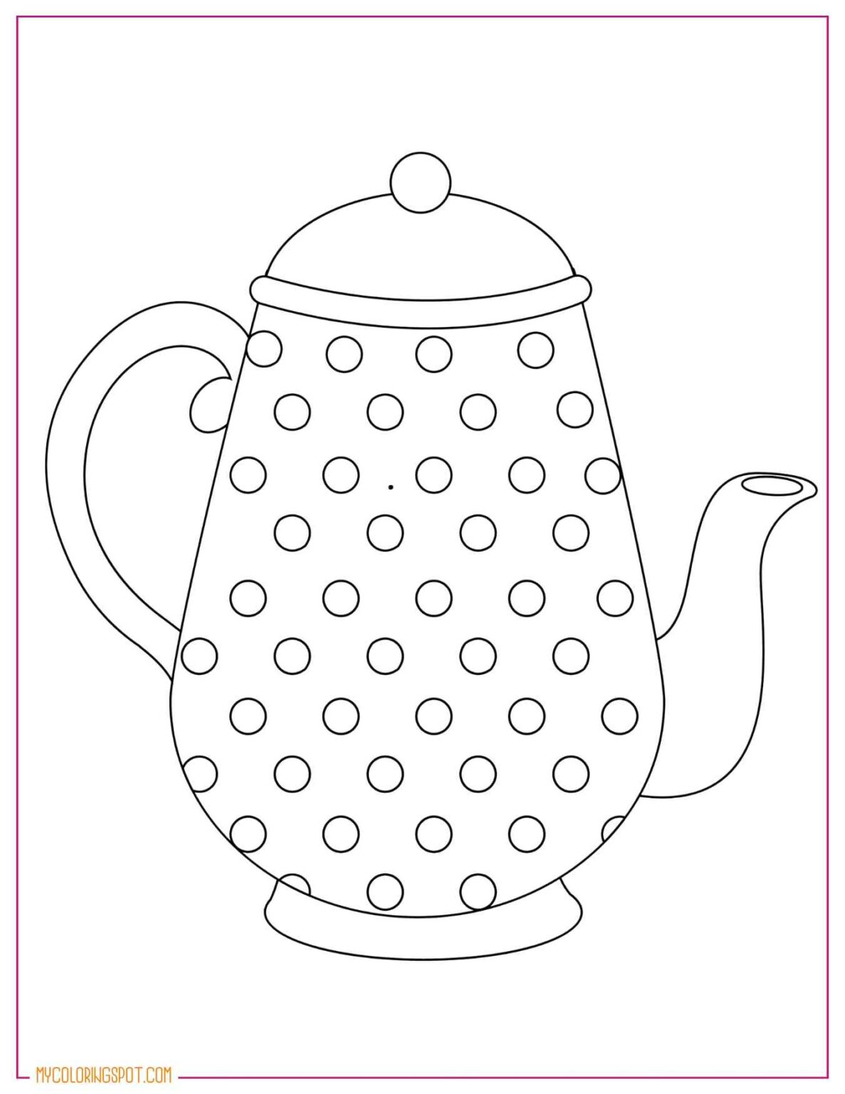 37 Tea Coloring Pages: Free Printables for Relaxing Moments – My ...