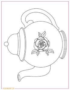 37 Tea Coloring Pages: Free Printables for Relaxing Moments – My ...