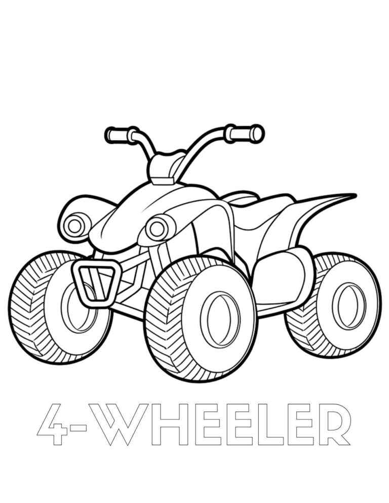 45+ Transportation Coloring Pages – My Coloring Spot