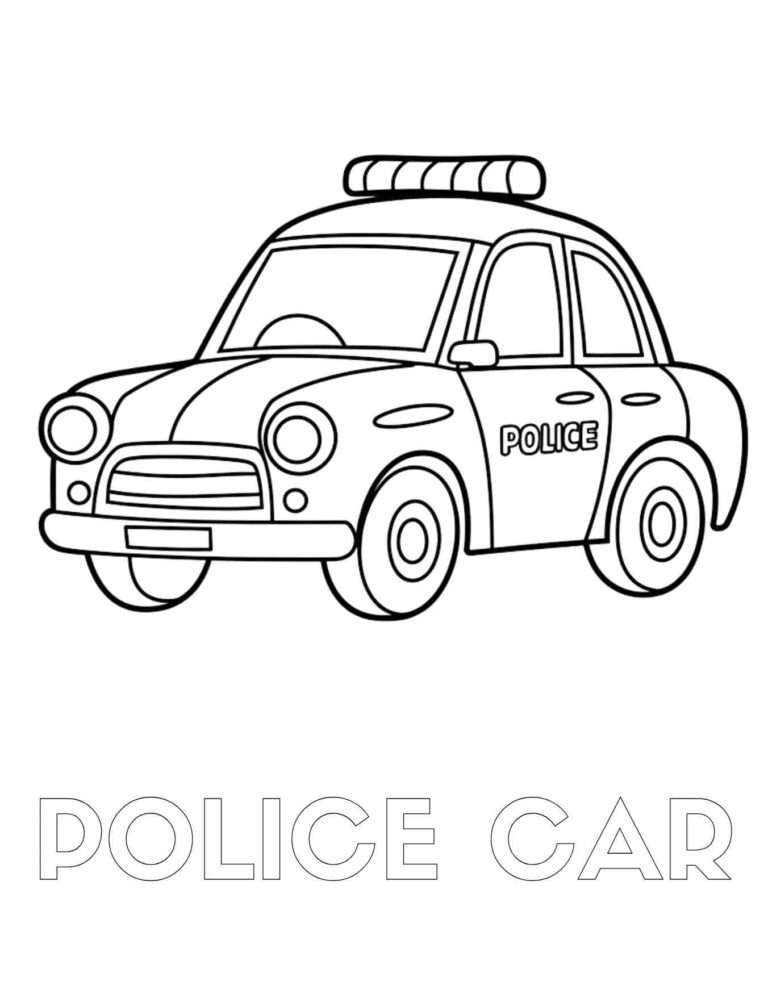 45+ Transportation Coloring Pages – My Coloring Spot