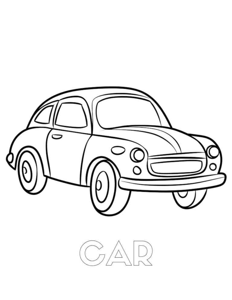 45+ Transportation Coloring Pages – My Coloring Spot