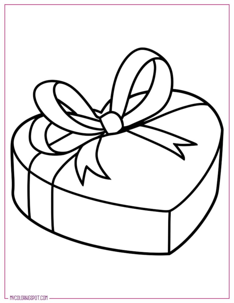 32 Valentine Coloring Pages for Kids and Adults – My Coloring Spot