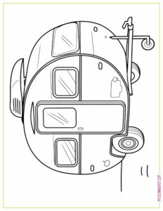 22 Camping Coloring Pages for Creative Outdoor Fun – My Coloring Spot