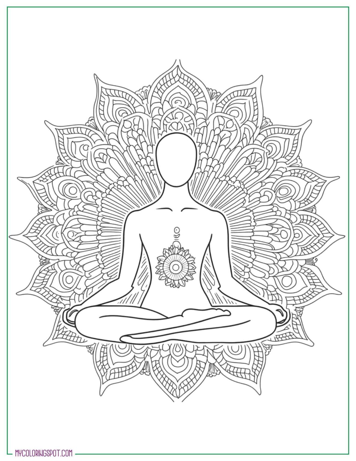 23 Free Mindfulness Coloring Pages to Relax and Recenter – My Coloring Spot