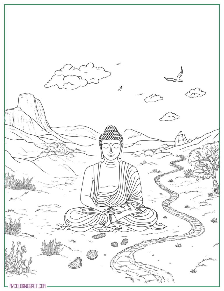 23 Free Mindfulness Coloring Pages to Relax and Recenter – My Coloring Spot