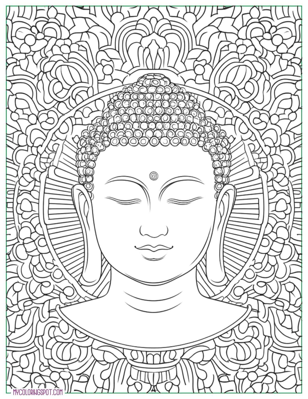 23 Free Mindfulness Coloring Pages to Relax and Recenter – My Coloring Spot
