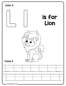 Free Printable Animal Alphabet Coloring Pages for Kids – My Coloring Spot