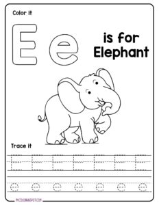 Free Printable Animal Alphabet Coloring Pages for Kids – My Coloring Spot