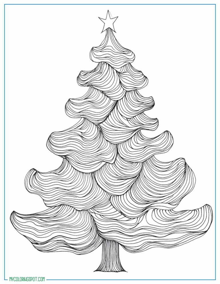 42 Free Doodle Christmas Printables for a Festive Holiday – My Coloring ...