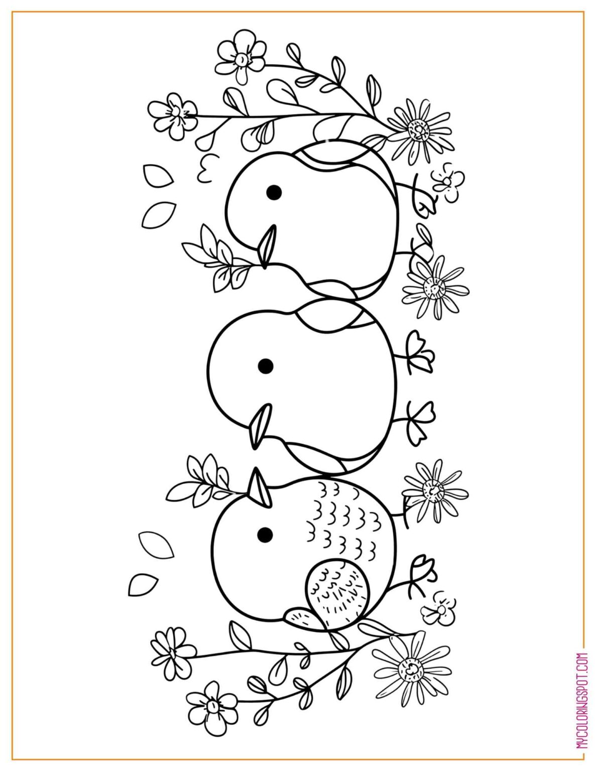 28 Free Coloring Pages for a Spring Burst of Creativity – My Coloring Spot