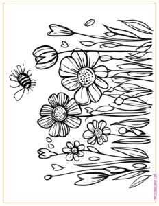 28 Free Coloring Pages for a Spring Burst of Creativity – My Coloring Spot