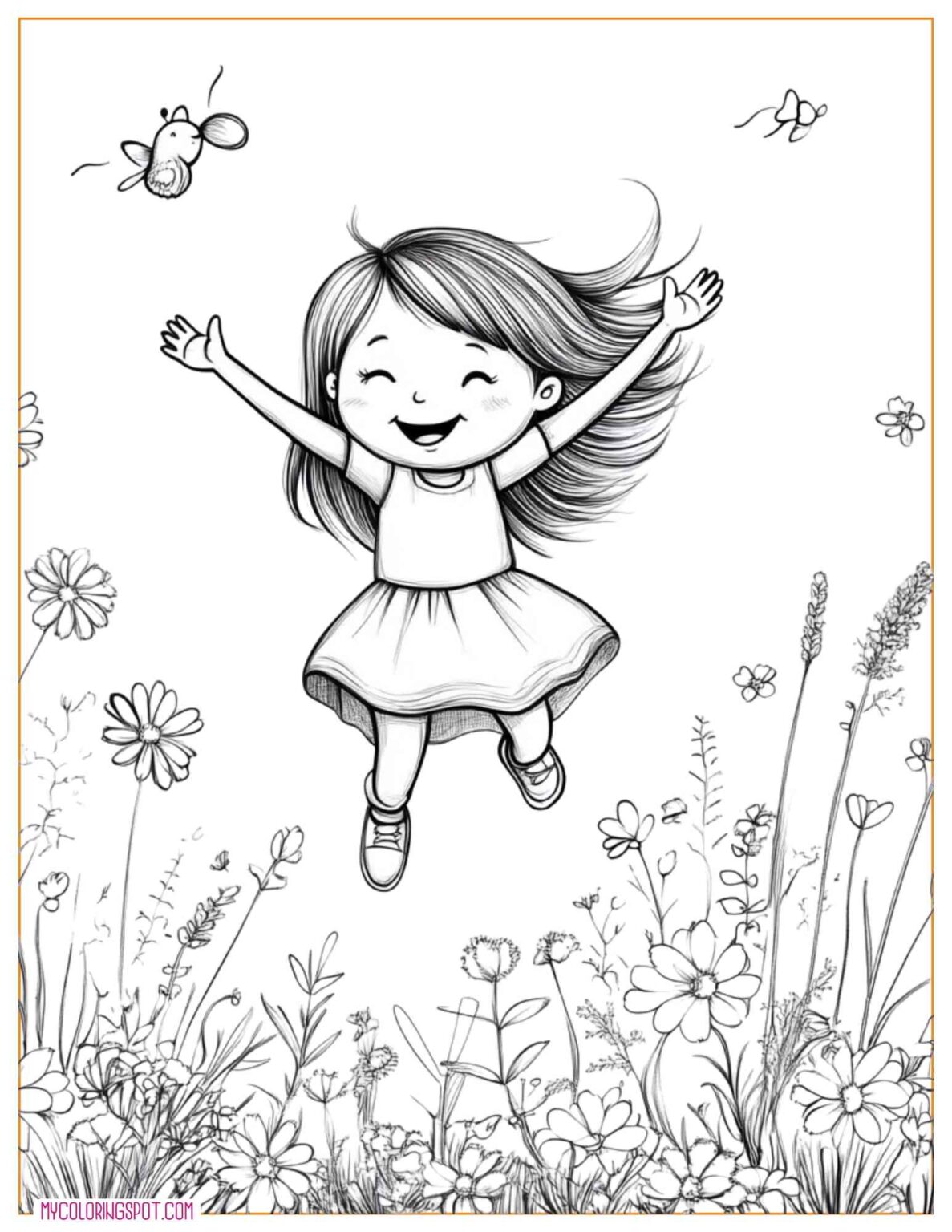 28 Free Coloring Pages for a Spring Burst of Creativity – My Coloring Spot