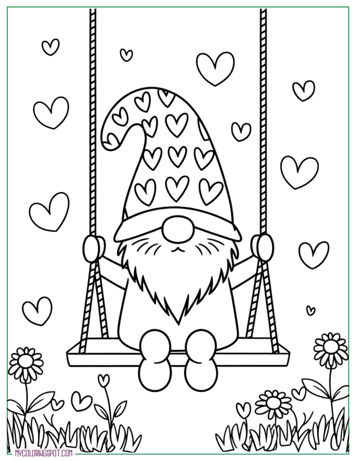 26 Free Heart Coloring Pages for All Ages – My Coloring Spot