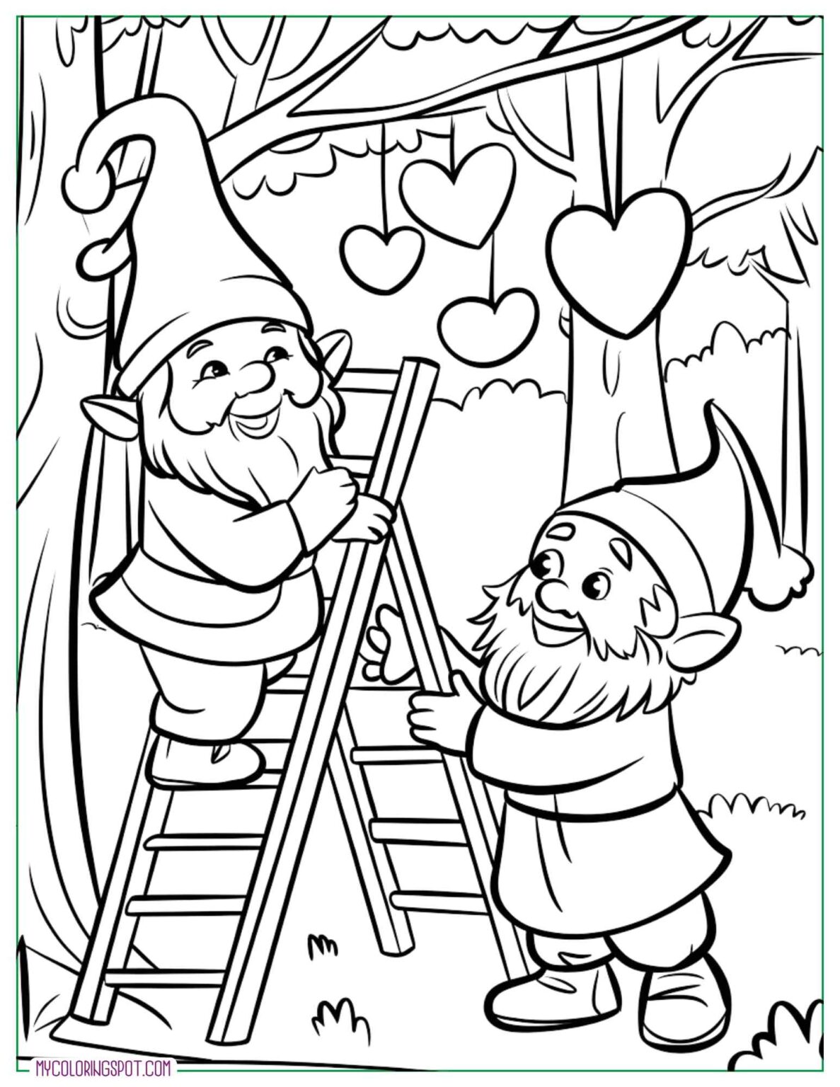 26 Free Heart Coloring Pages for All Ages – My Coloring Spot