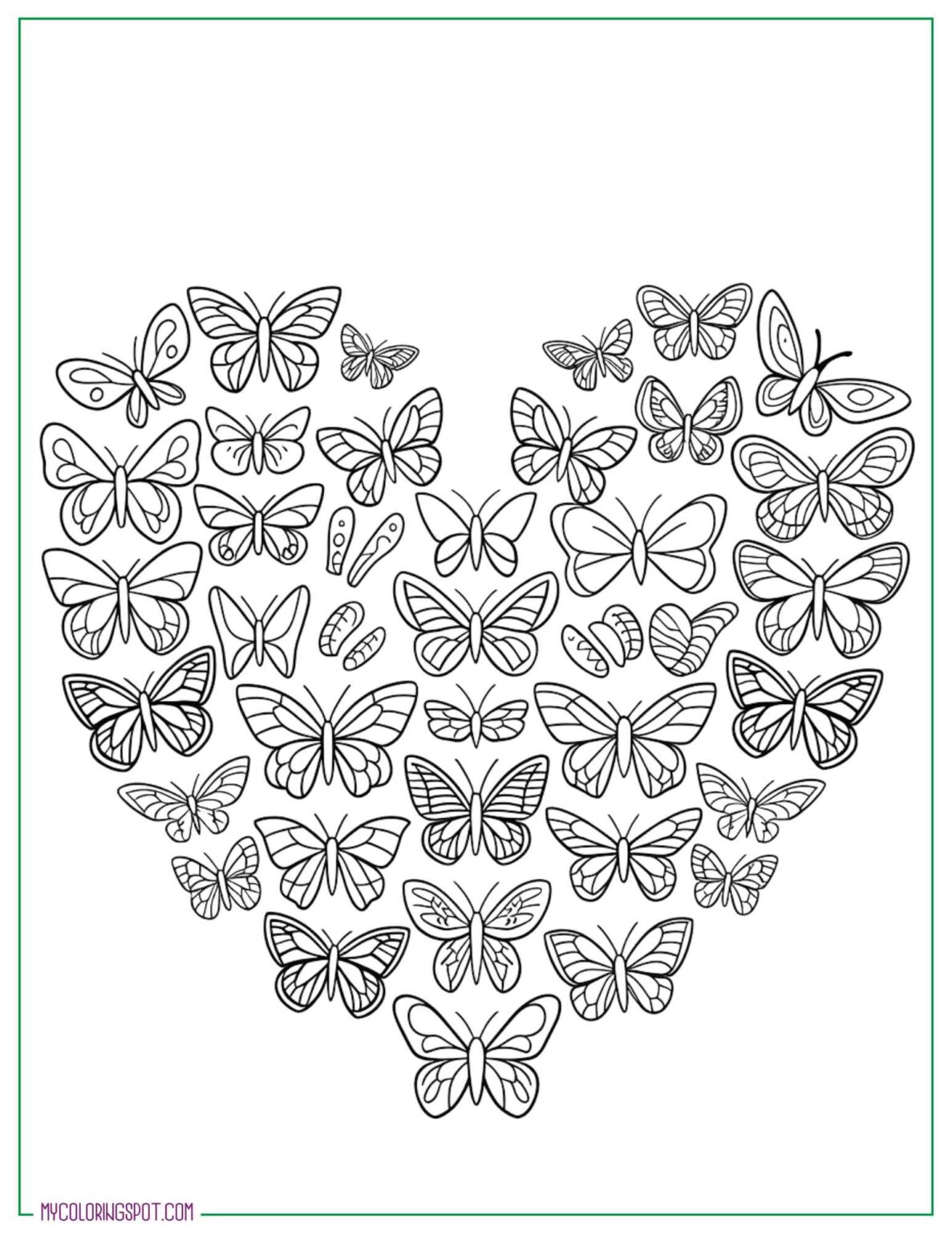 26 Free Heart Coloring Pages for All Ages – My Coloring Spot