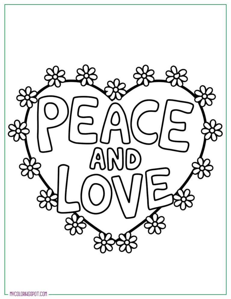 26 Free Heart Coloring Pages for All Ages – My Coloring Spot