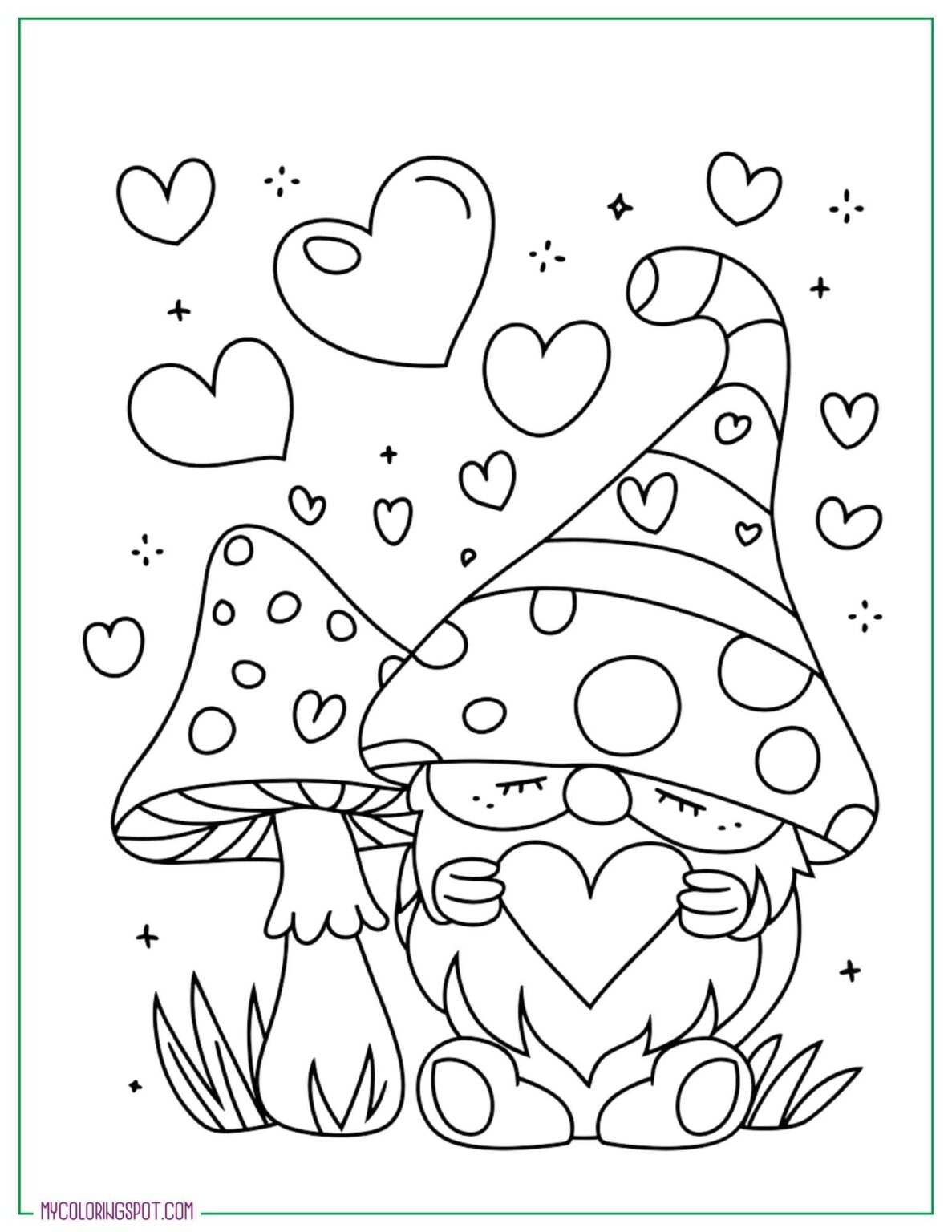 26 Free Heart Coloring Pages for All Ages – My Coloring Spot