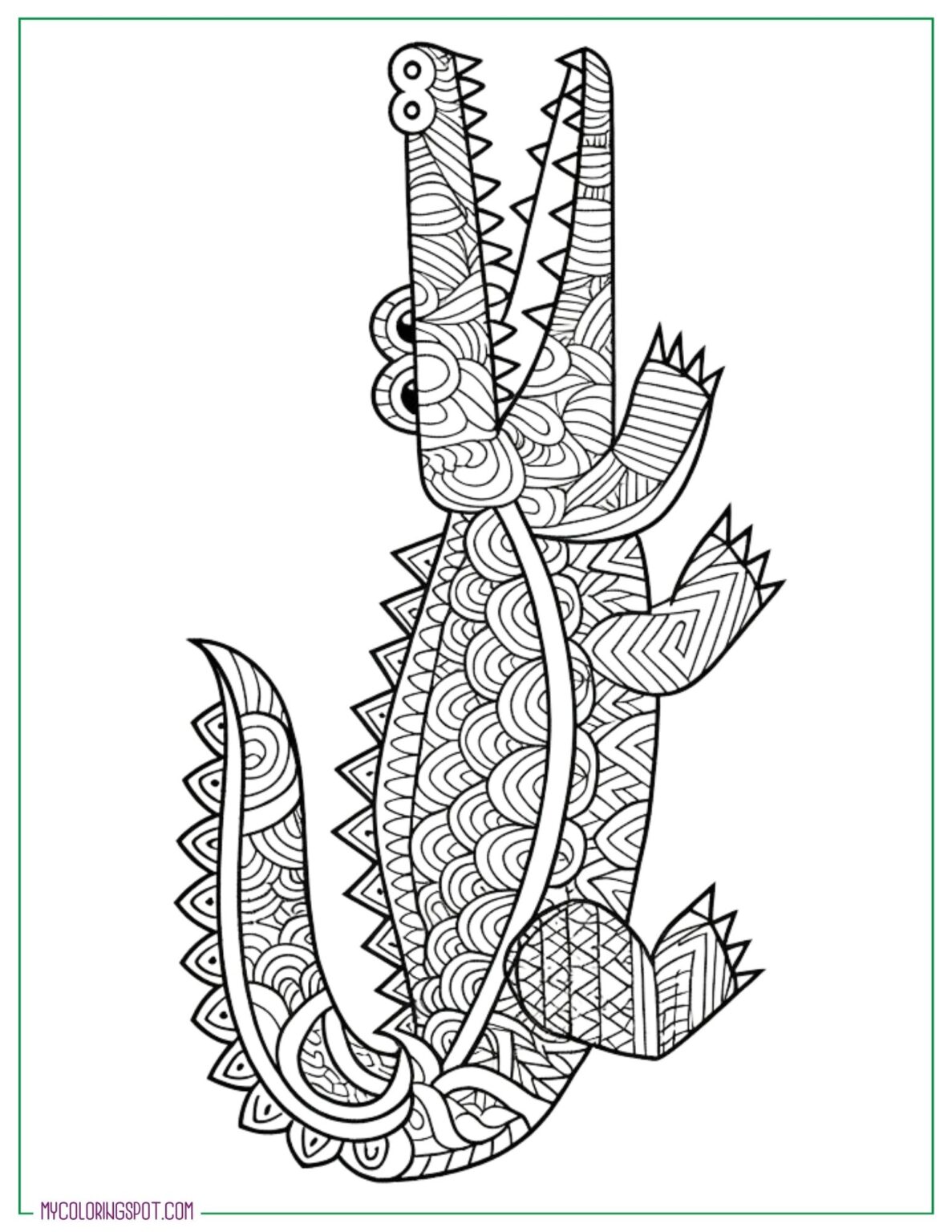 75 Mandala Coloring Animals: Free Printables for All Ages – My Coloring ...