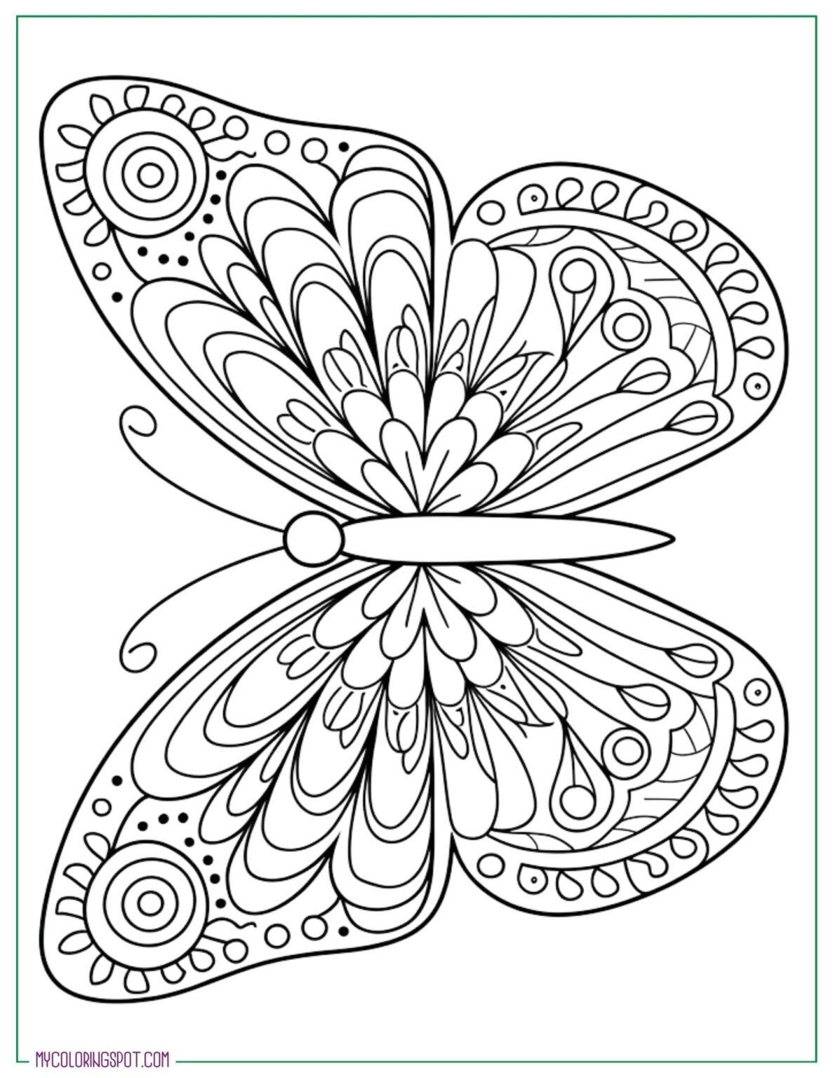 75 Mandala Coloring Animals: Free Printables for All Ages – My Coloring ...