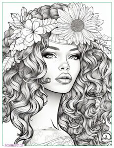 25 Coloring Pages of Beautiful Black Women – My Coloring Spot