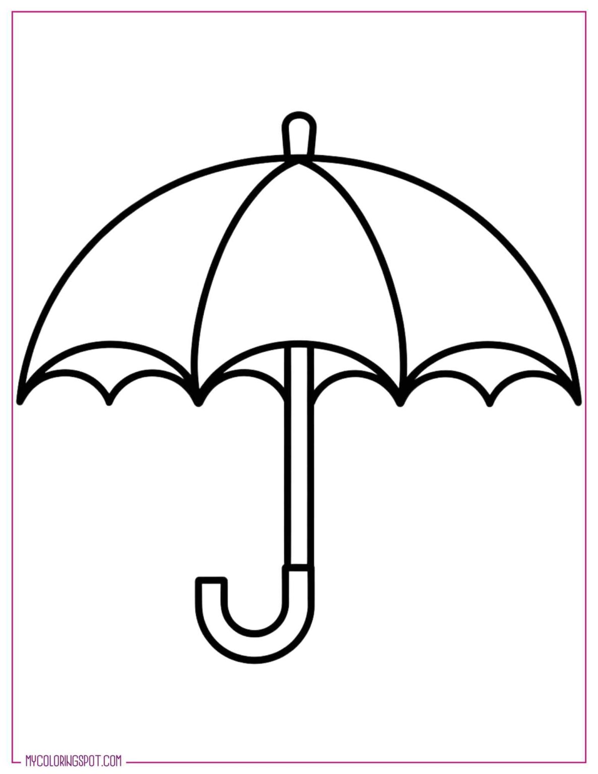 29 Easy Coloring Pages for Kids – My Coloring Spot