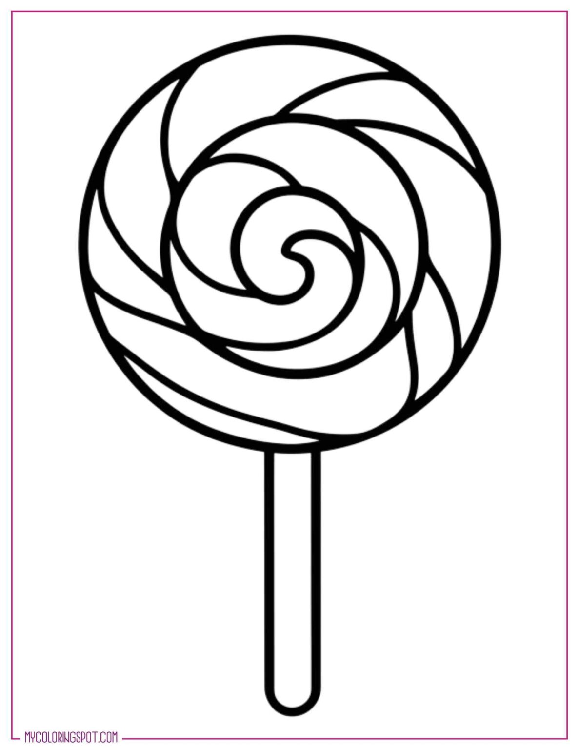 29 Easy Coloring Pages for Kids – My Coloring Spot