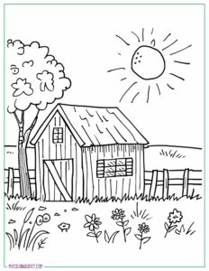 48 Free Farm Coloring Pages for Kids of All Ages – My Coloring Spot