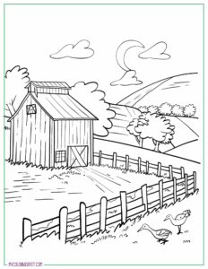 48 Free Farm Coloring Pages for Kids of All Ages – My Coloring Spot