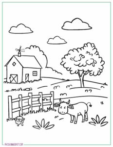 48 Free Farm Coloring Pages for Kids of All Ages – My Coloring Spot
