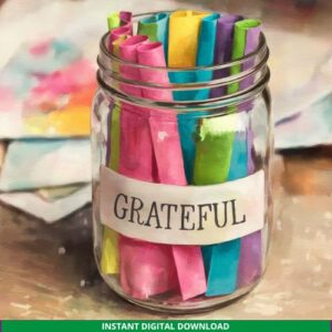 50 Free Printable Prompts For Your Gratitude Jar – My Coloring Spot