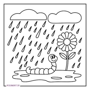 62 Unique Garden Coloring Pages for Kids to Download Free – My Coloring ...